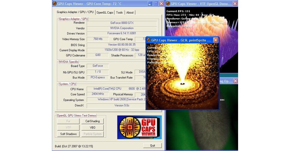 GPU Caps Viewer - Neue Version 1.6.0