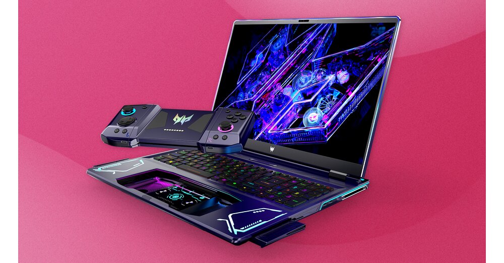 So ein Notebook habt ihr noch nie gesehen: Acer stellt neuartiges Dual ...