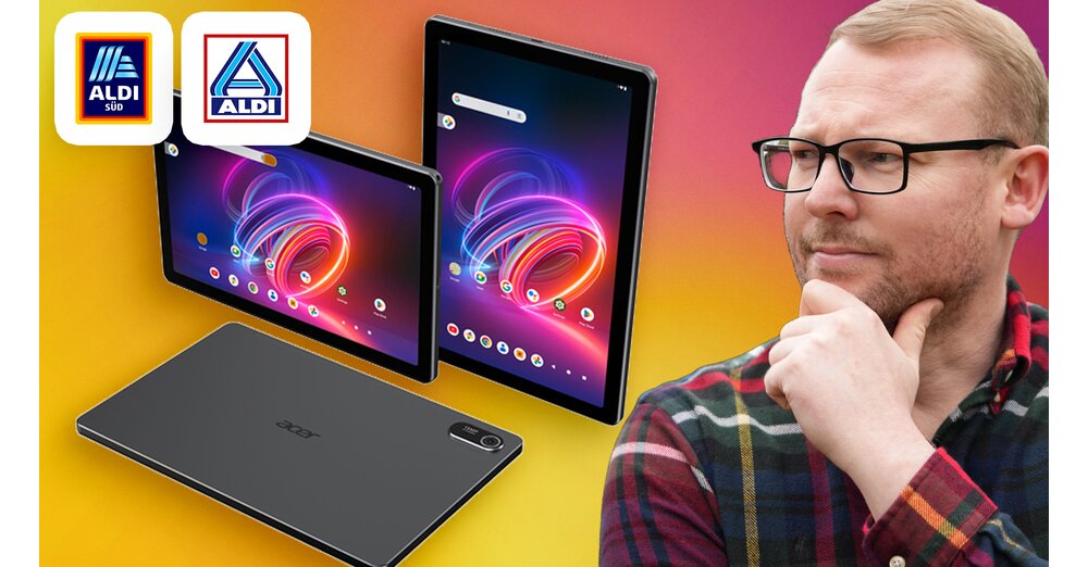 Aldi verkauft in dieser Woche ein günstiges Android-Tablet von Acer: So ...