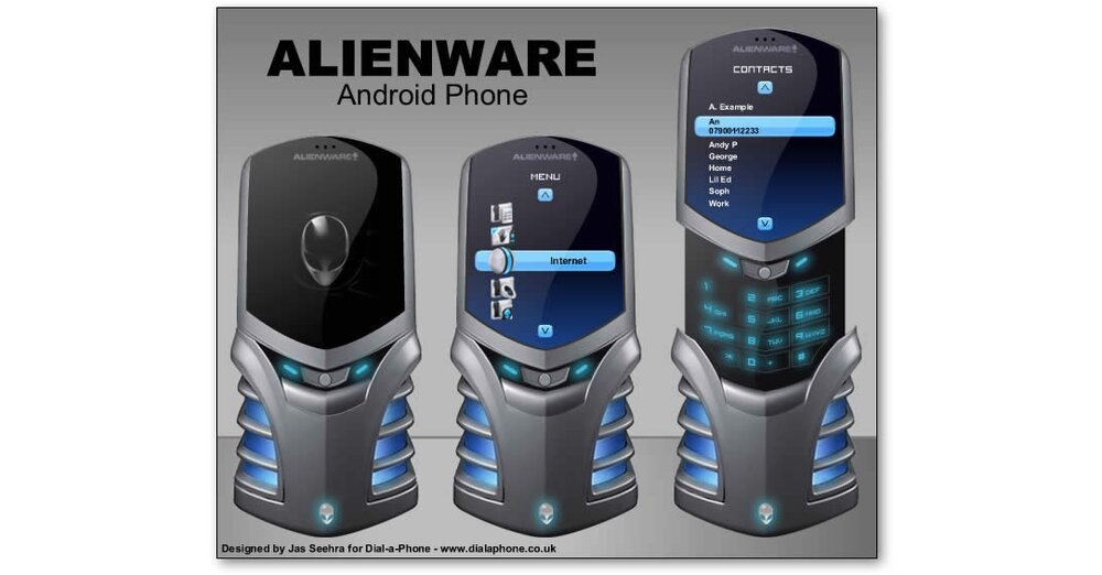Alienware - Könnte so ein Alienware-Phone aussehen?