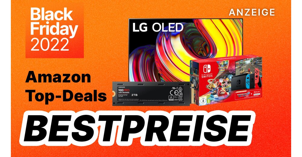 Der Amazon Black Friday ist da: Schnappt euch jetzt die besten Angebote