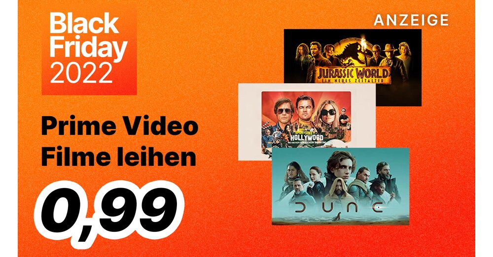 Prime Video Black Friday: Blockbuster-Highlights wie Dune für 99 Cent ...