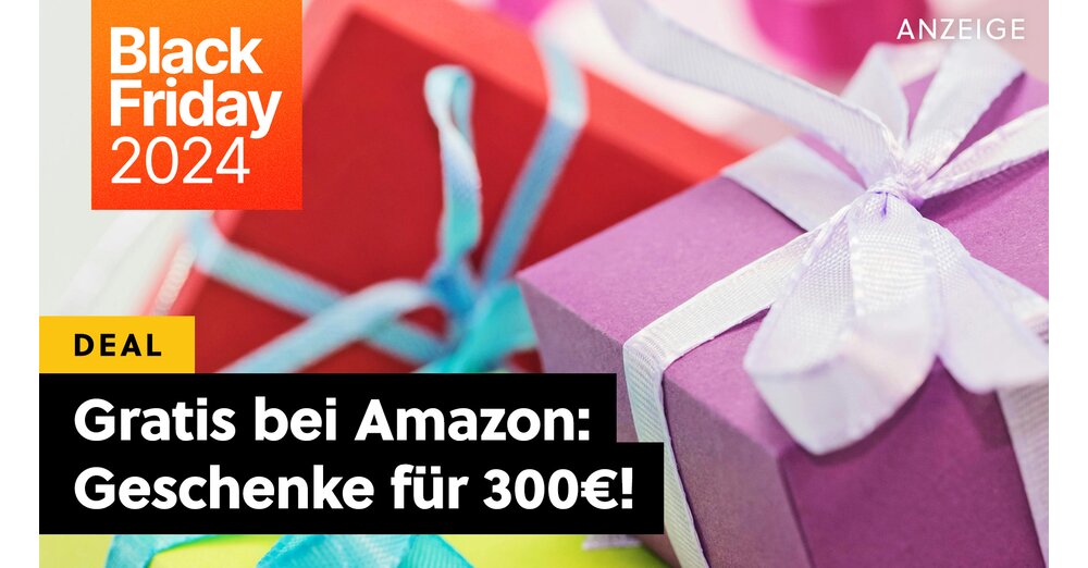 Kein Witz: Amazon verteilt zum Black Friday Geschenke im Wert von fast 300€ - ihr müsst nur ...