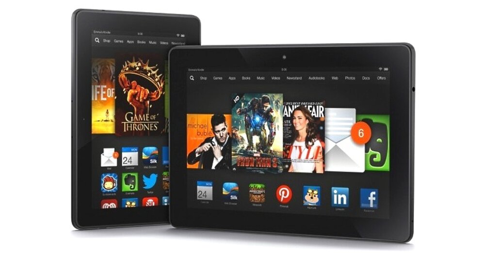 Amazon Kindle Fire HDX - Mehr Leistung und mit »Mayday«-Live-Support