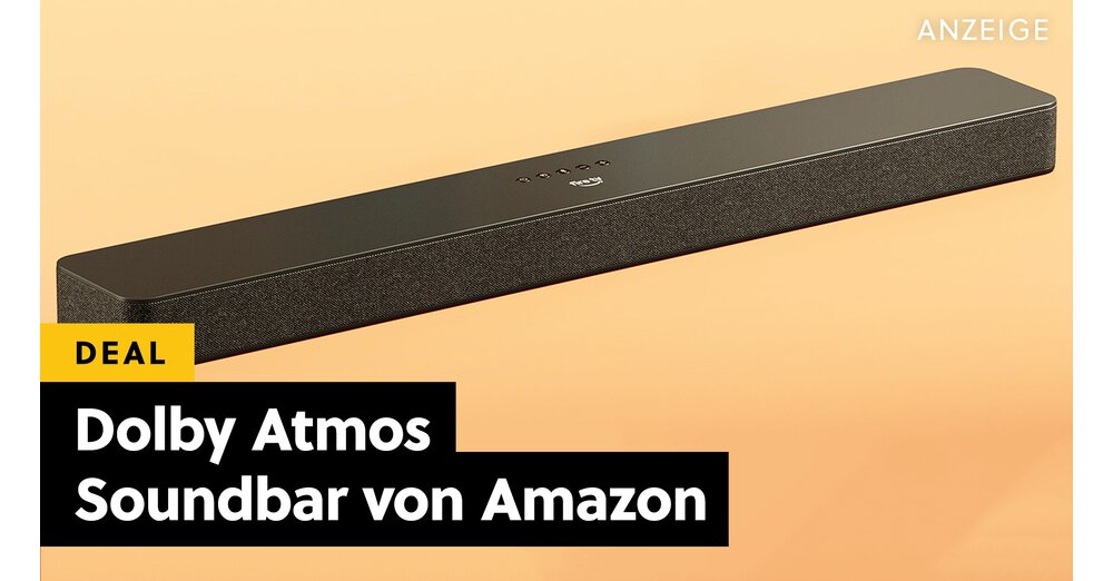 Amazon reduziert die eigene Soundbar: Sichert euch jetzt den Preis ...