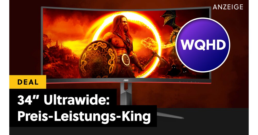 Ultrawide, ultragünstig, ultragut: Ein 34 Zoll WQHD-Monitor mit weit ...
