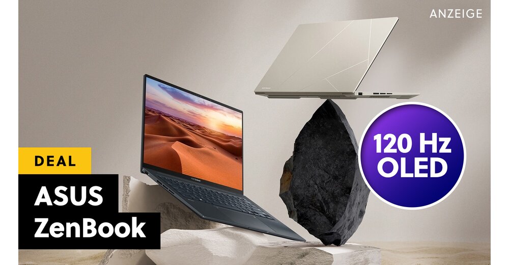 ASUS Office-Laptop mit starkem Intel Core i9 & leuchtkräftigem 120Hz ...