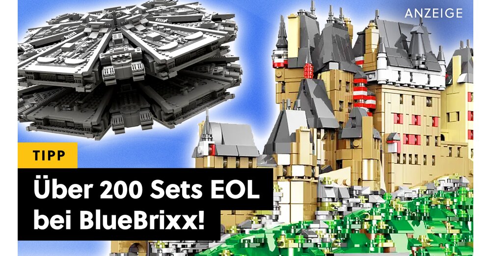 BlueBrixx sortiert alte Sets aus und ihr könnt sparen, aber was hat das ...