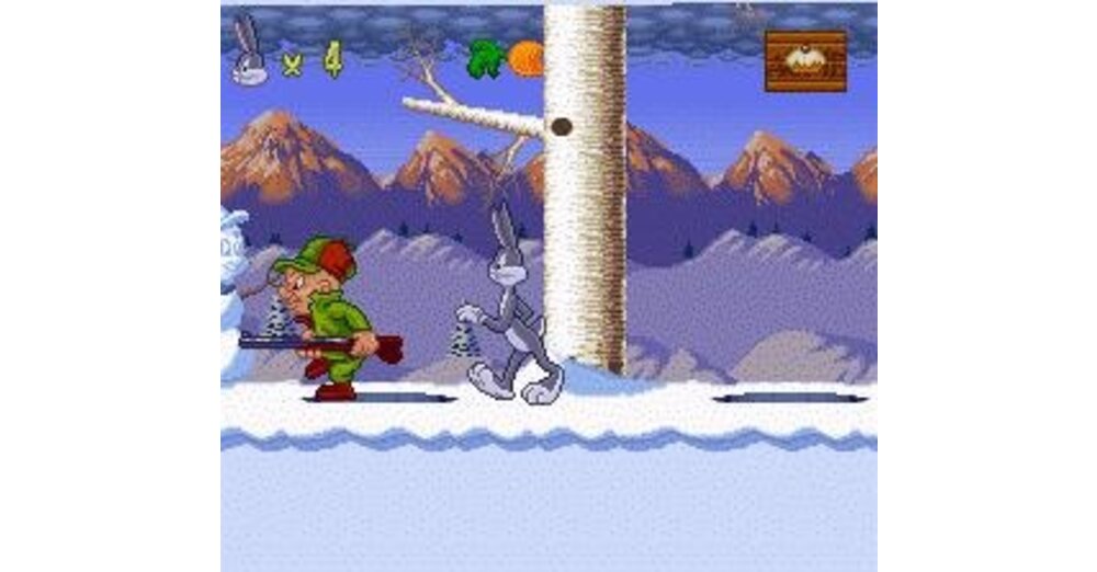 Bugs Bunny Rabbit Rampage SNES
