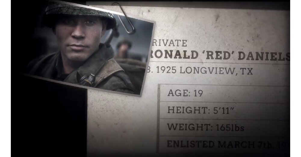 Call of Duty: WW2 - Trailer »Meet the Squad«: Red Daniels