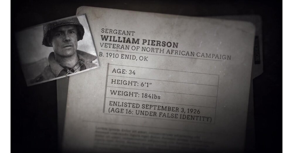 Call of Duty: WW2 - Trailer »Meet the Squad«: Pierson