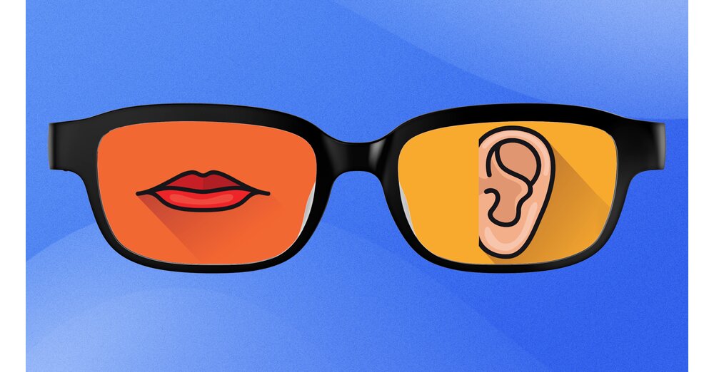 Eine Brille, mit der man nicht nur sehen, sondern auch sprechen und ...