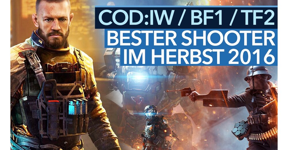 CoD Infinite Warfare vs. Battlefield 1 & Titanfall 2 - Welcher ist der ...