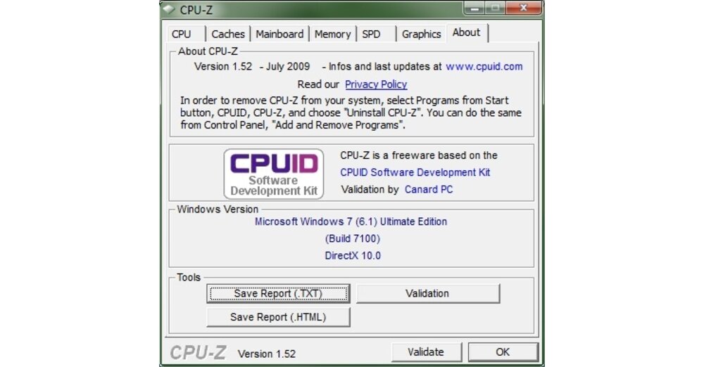 CPU-Z - Gratis-Tool mit neuen Fähigkeiten