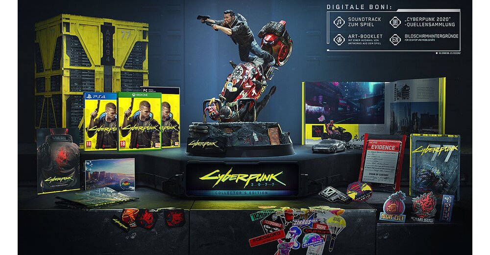 Collector's Edition von Cyberpunk 2077 ab sofort vorbestellbar