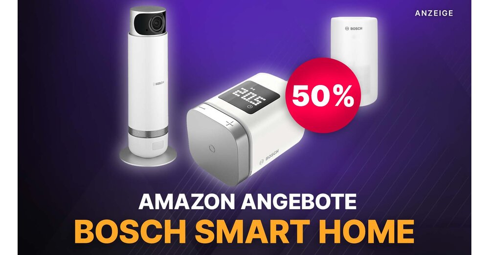 Amazon gibt fette Rabatte auf viele Bosch Smart Home Geräte! Nur noch ...