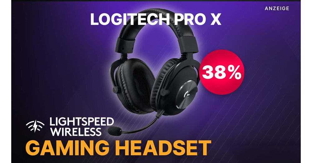 Logitech Wireless Gaming Headset: Jetzt 38% günstiger bei Amazon!