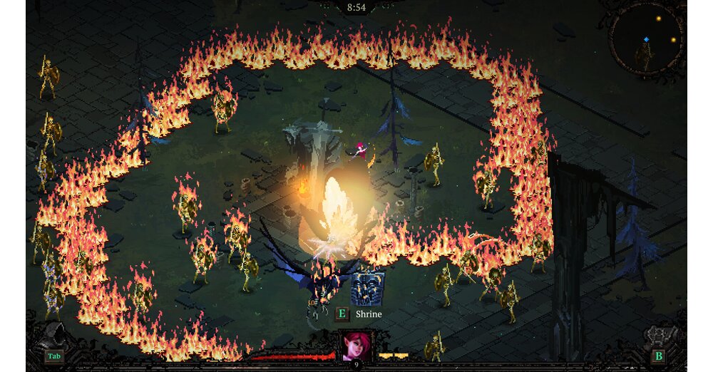 Death Must Die sieht aus wie Vampire Survivors mit Hades-Note