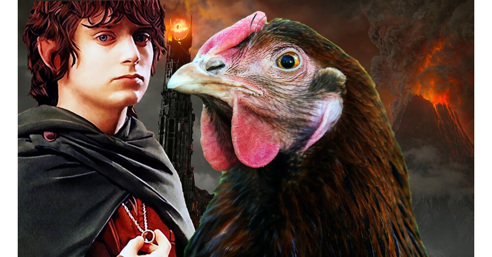 Adler, Hühnchen, Katapult - Fans von Der Herr der Ringe sind richtig ...