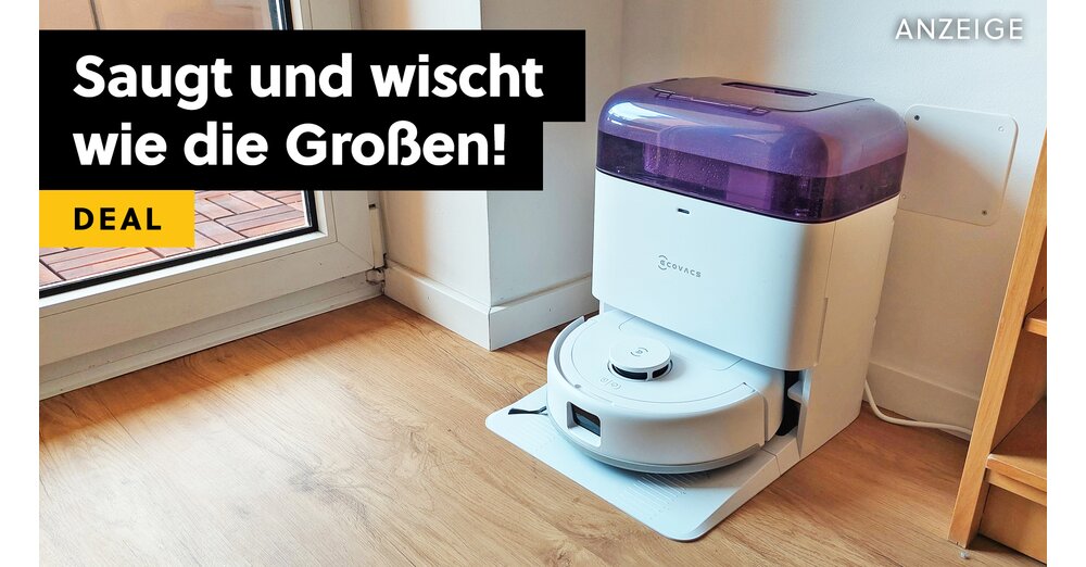 Einer der besten Saugroboter-Deals des Prime Day! Dieser kleine Racker ...