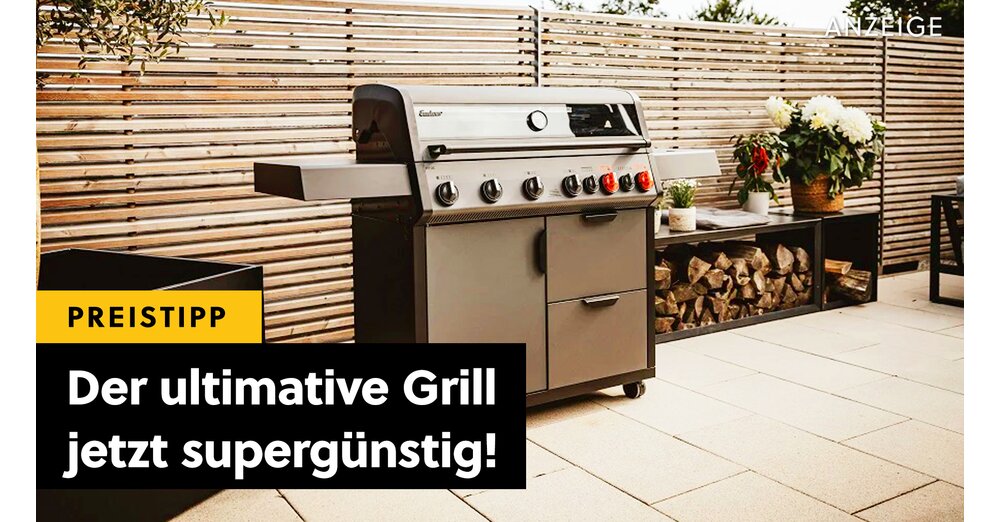 Kann Weber einpacken? Der neue Traum-Gasgrill ist gerade supergünstig!