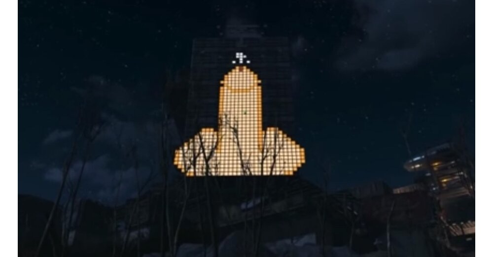 Fallout 4 - Tower of Flesh: 20 Stunden Bauzeit für Turm mit versauter ...