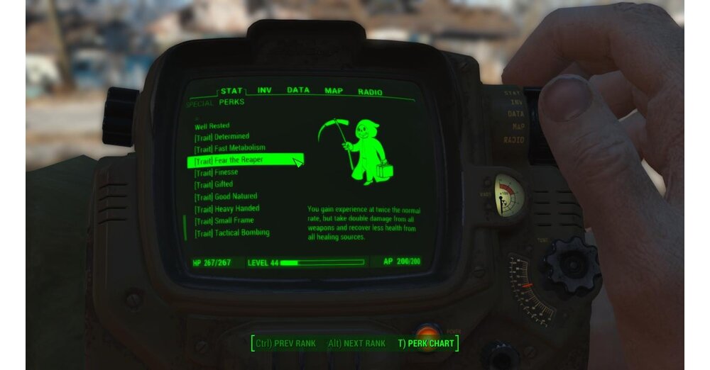 Fallout 4 - Mod ergänzt aus New Vegas bekanntes Trait-System