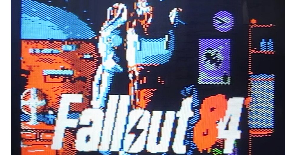 Fallout 84' - So würde Fallout 4 im 8-Bit-Look aussehen