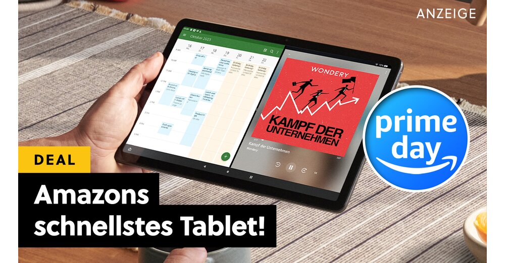 Das leistungsstärkste Amazon-Tablet von allen gibt's nur noch für kurze ...