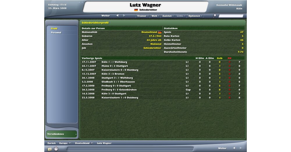 Football Manager 2006 - Eine Viertelmillion Originalspieler