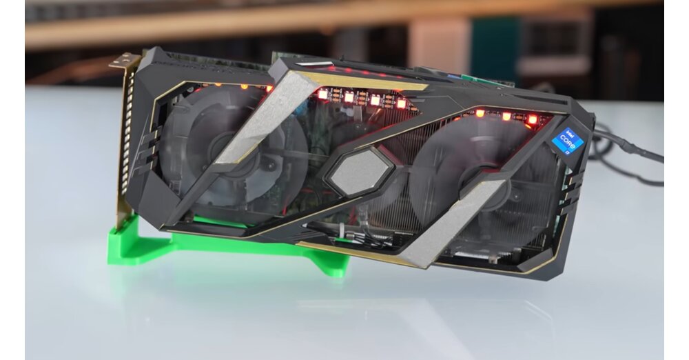 Die sonderbare »Geefarce RTX 5027 POS«: Was wie eine GPU aussieht, ist ...