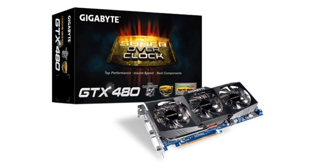Geforce GTX 480 Super Overclock - Schnelle Geforce von Gigabyte