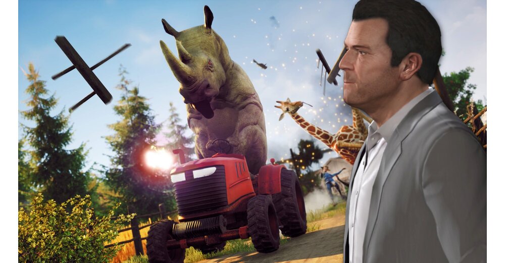 Goat Simulator 3 wirbt mit Leaks aus GTA 6, muss Werbespot direkt ...