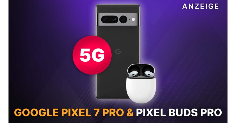 Das ultimative Android-Bundle: Google Pixel 7 Pro 5G Handy mit Pixel ...