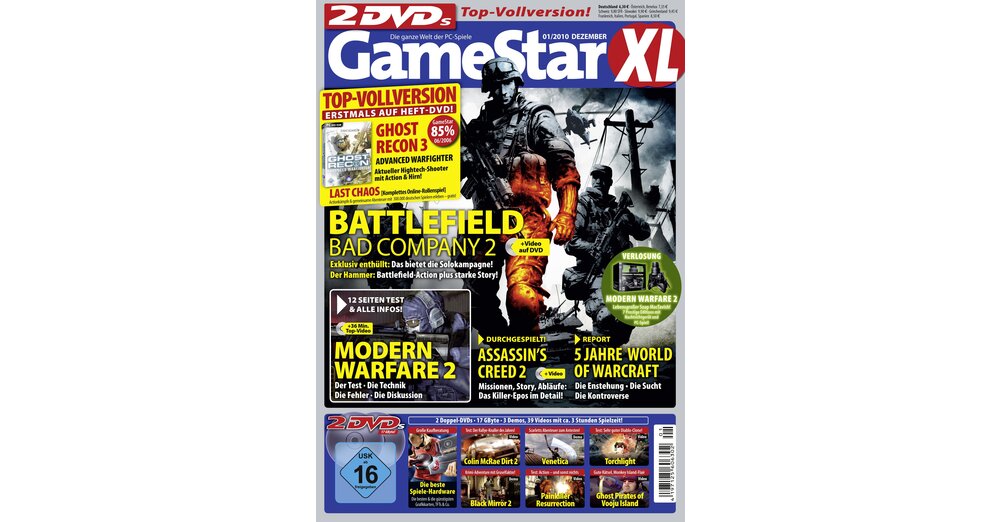GameStar Heftcover - 2010