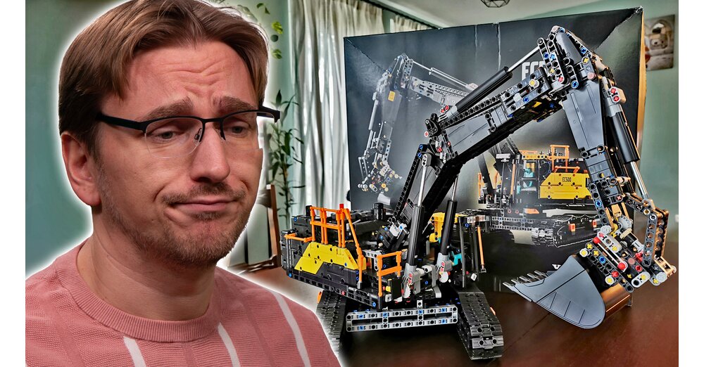 Test: Ich habe Legos Volvo Bagger fertiggebaut und frage mich jetzt ...