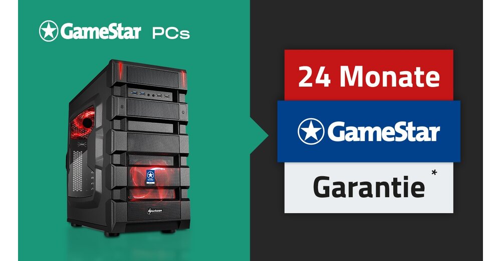 Gratis 24 Monate Garantie - Jetzt bei allen One GameStar-PCs und nur ...