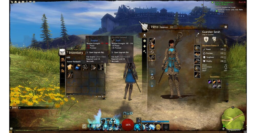 Guild Wars 2 - Exklusiv: Screenshots zeigen Kämpfe, Menüs und Karten