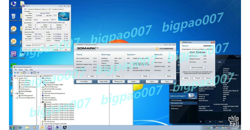 Intel Core i7 3770K - Erste Benchmarks im Web