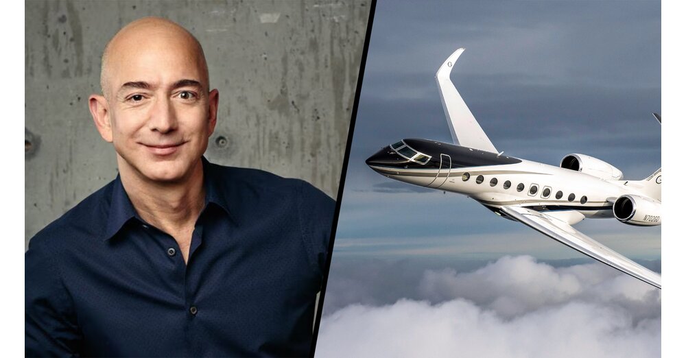 Jeff Bezos hat mit seinem neuen Luxusjet in 6 Wochen mehr CO₂ ...