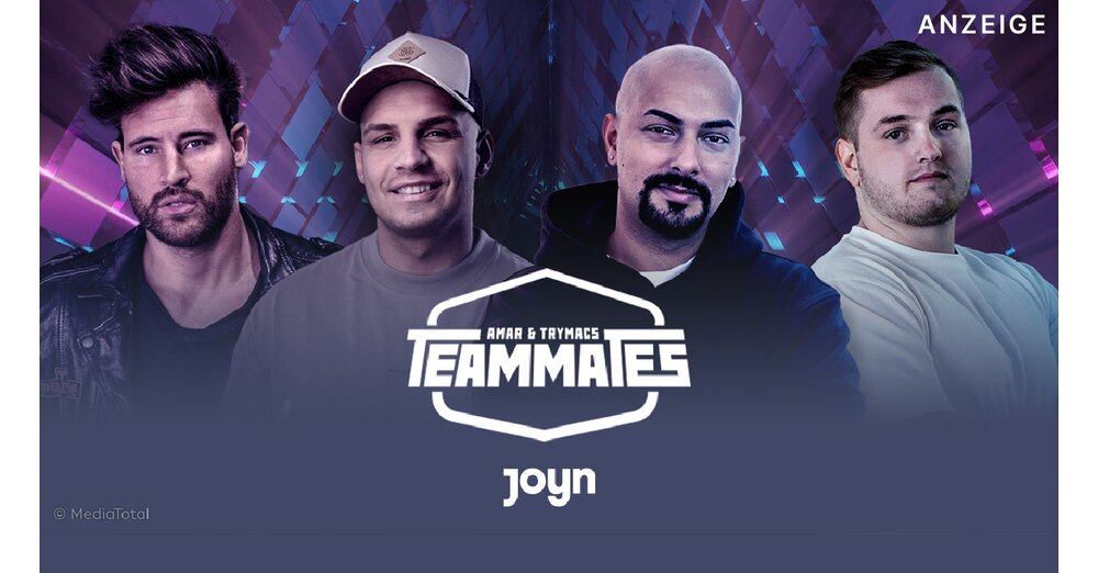 Streamer Trymacs & Amar beim Teammates-Event: Live nur bei Joyn