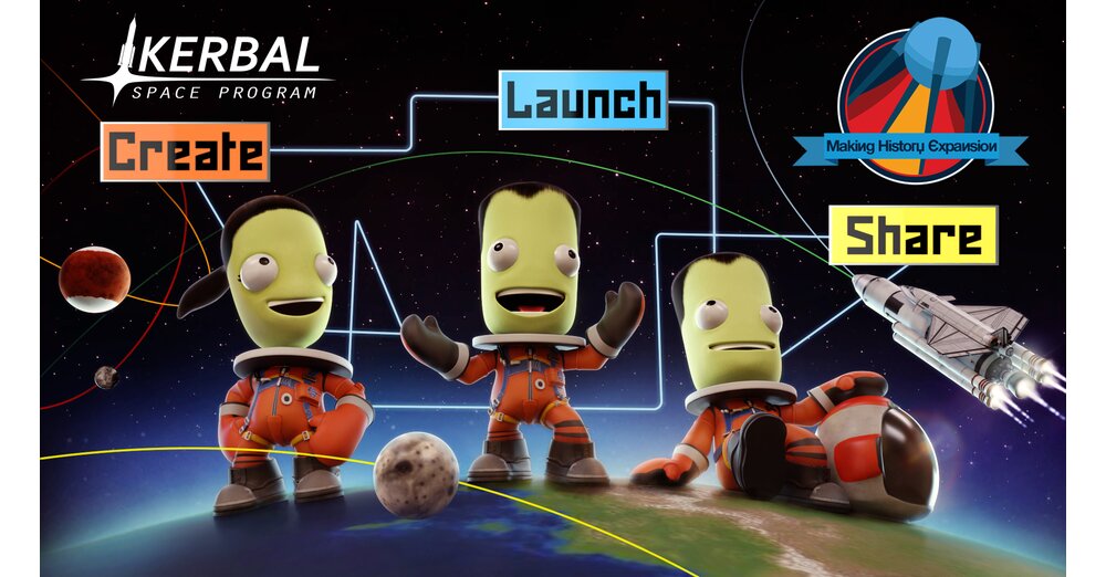 Kerbal Space Program: Making History - Addon mit Missionseditor kommt