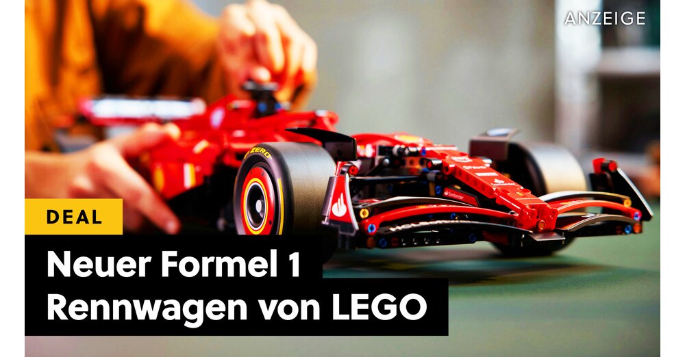 Am Samstag erscheint der neue Formel 1 Ferrari von LEGO Technic – doch ...