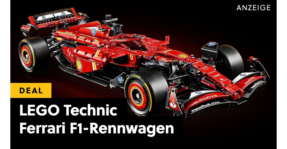 Neuer LEGO Technic Formel 1 Ferrari Rennwagen auf Amazon vorbestellbar ...