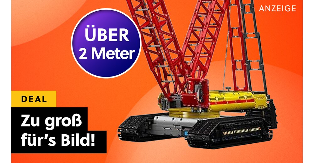 Das größte LEGO Technic-Style Set, das ich je gesehen ist über zwei ...