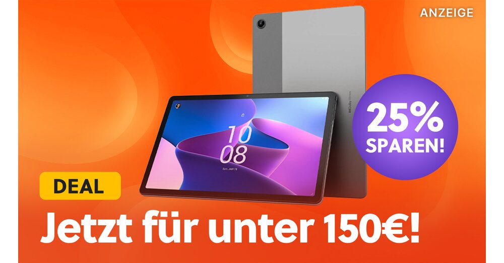 Das beste Tablet unter 200€ ist jetzt nochmal im Preis gesunken: So ...