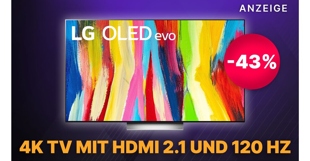 LG OLED C2 mit HDMI 2.1 und 120 Hz jetzt besonders günstig bei ...
