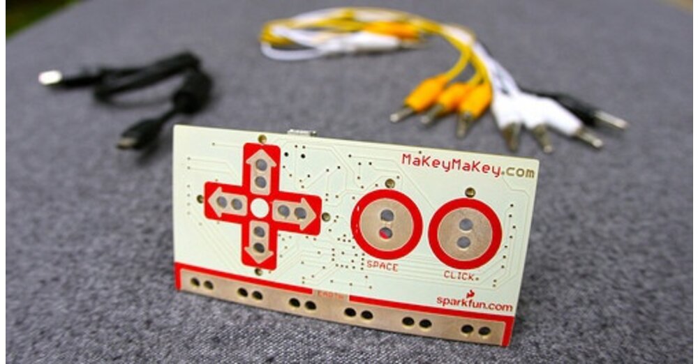 Makey Makey - Bananen oder Pizza als Maus & Tastatur