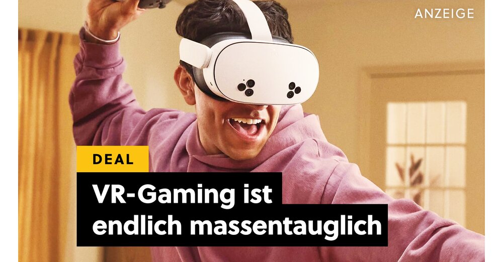 Meta Quest 3: Sichert euch den Marktführer für VR-Brillen in einem ...