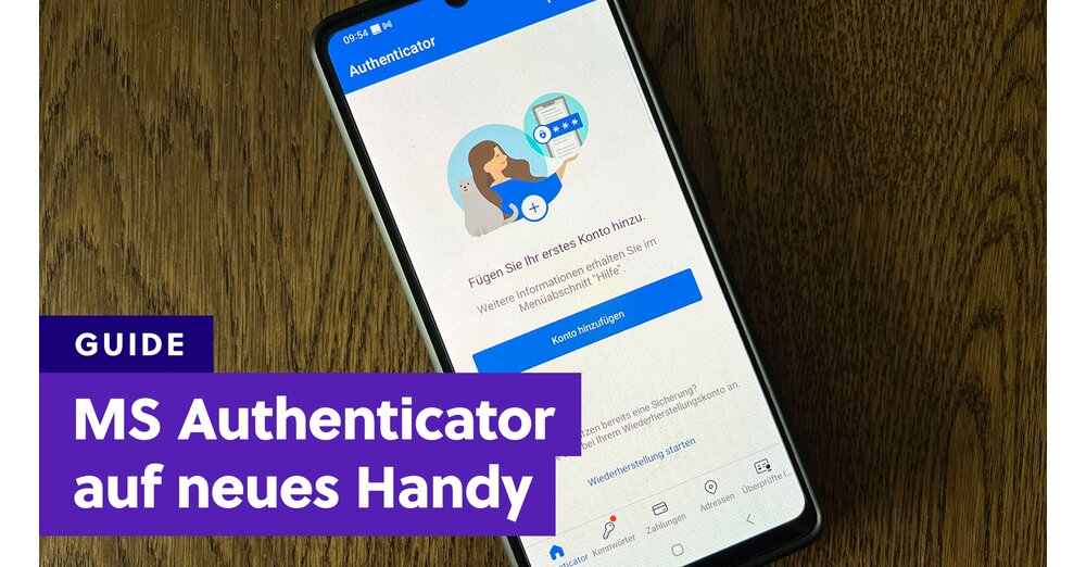 Wie kann man den Microsoft Authenticator auf ein neues Handy übertragen ...